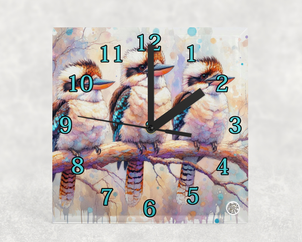 Clock Glass square 20x20cm Sublimation – Rebhel Digital Designs